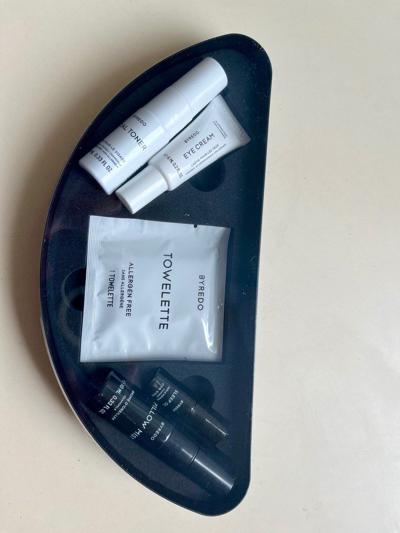Byredo travel set - eye cream, facial toner, sleeping oil and facial ...