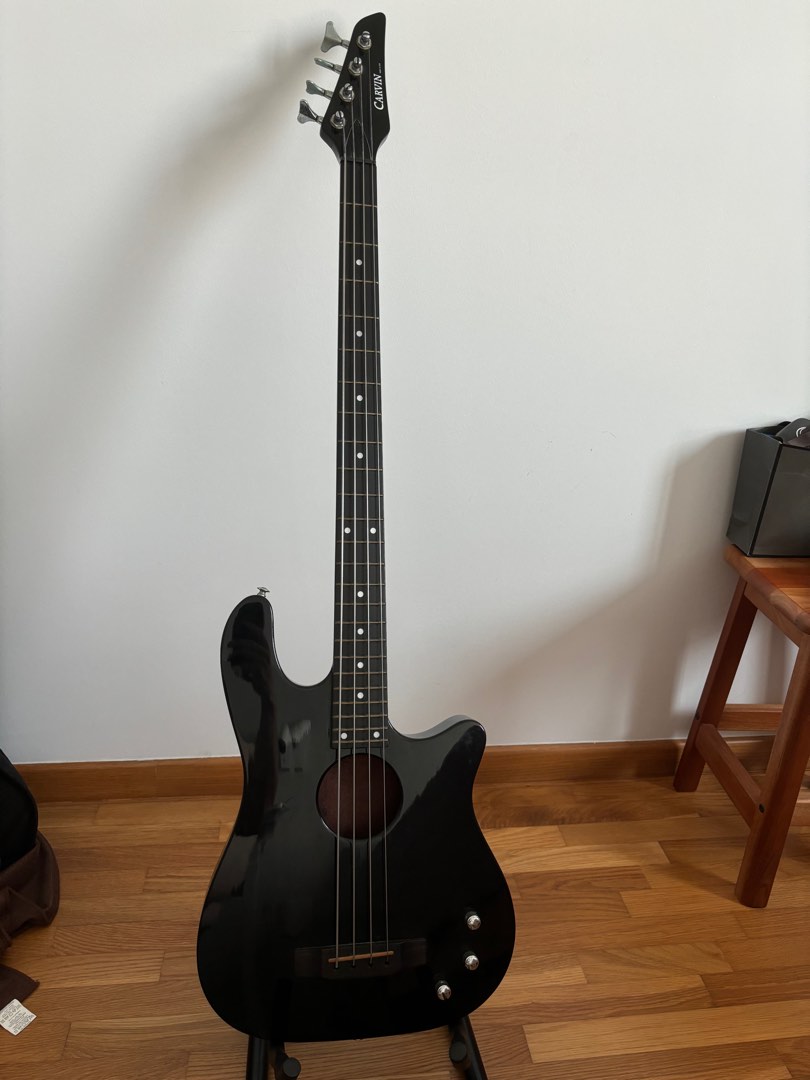 Carvin AC40 Acoustic Electric Bass Guitar, Hobbies & Toys, Music ...