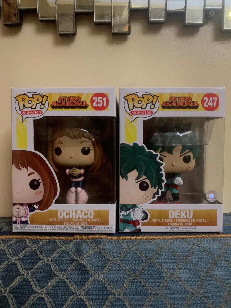 CHEAP Funko pop my hero academia DEKU AND OCHACO, Hobbies & Toys, Toys ...