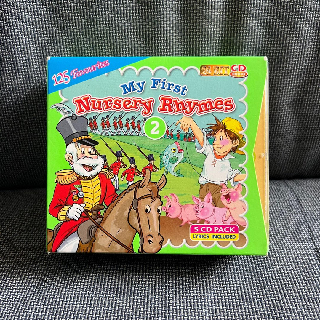 Children Nursery Rhymes 5CD Pack, Hobbies & Toys, Music & Media, CDs ...