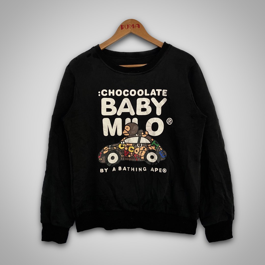 CHOCOOLATE BABY MILO BY A BATHING APE, Men's Fashion, Coats, Jackets ...
