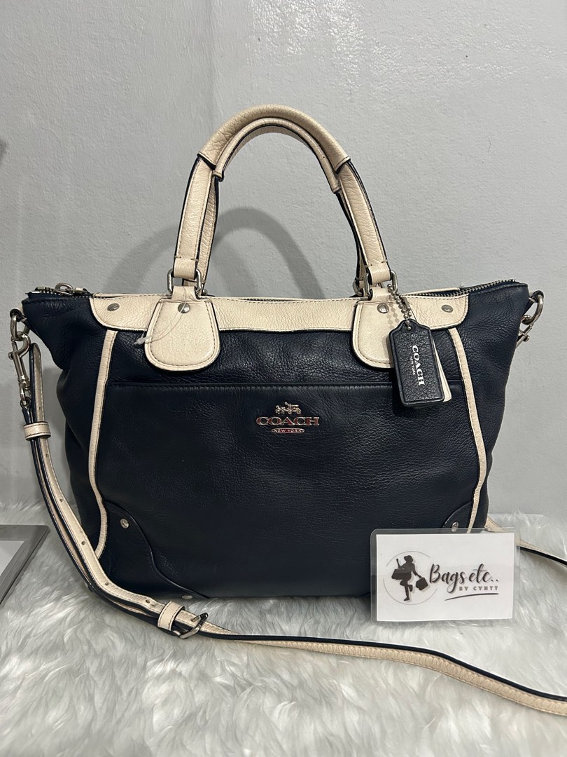 COACH Mickie spectator leather, Luxury, Bags & Wallets on Carousell