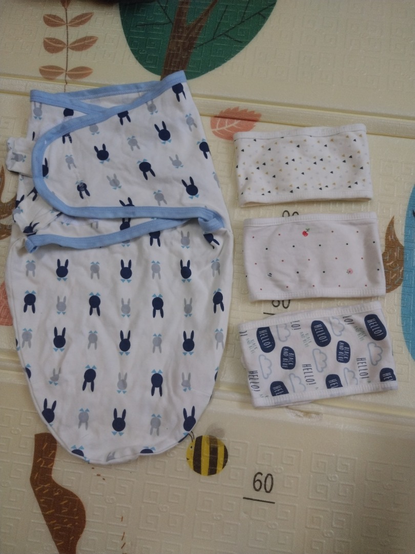 Combo Newborn Baby Barut & Bedung Instant Strap, Babies & Kids, Babies ...