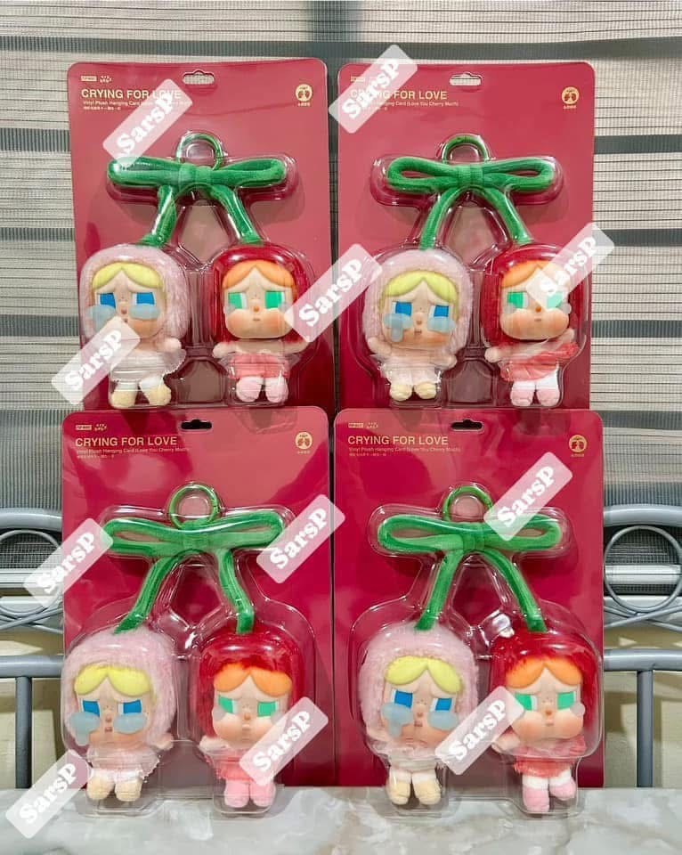 Crybaby Cherry Plush, Hobbies & Toys, Toys & Games on Carousell