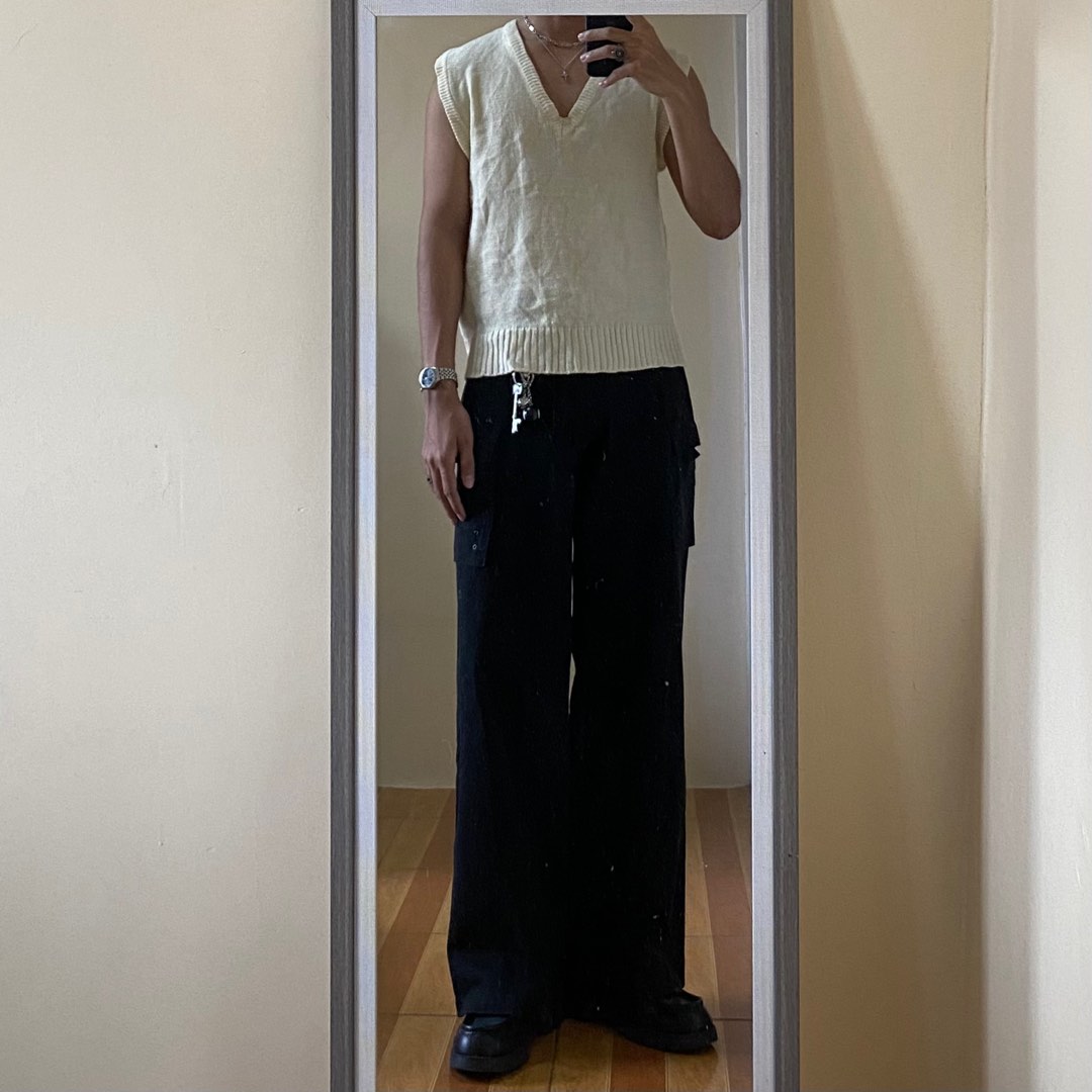 David harrison knit vest v neck, Men's Fashion, Tops & Sets, Vests on ...