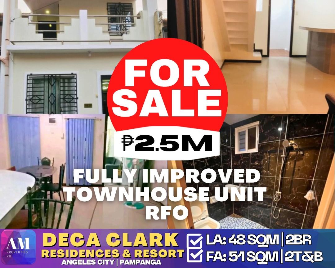 Deca Clark Residences and Resort Angeles City, Pampanga Fully improved ...