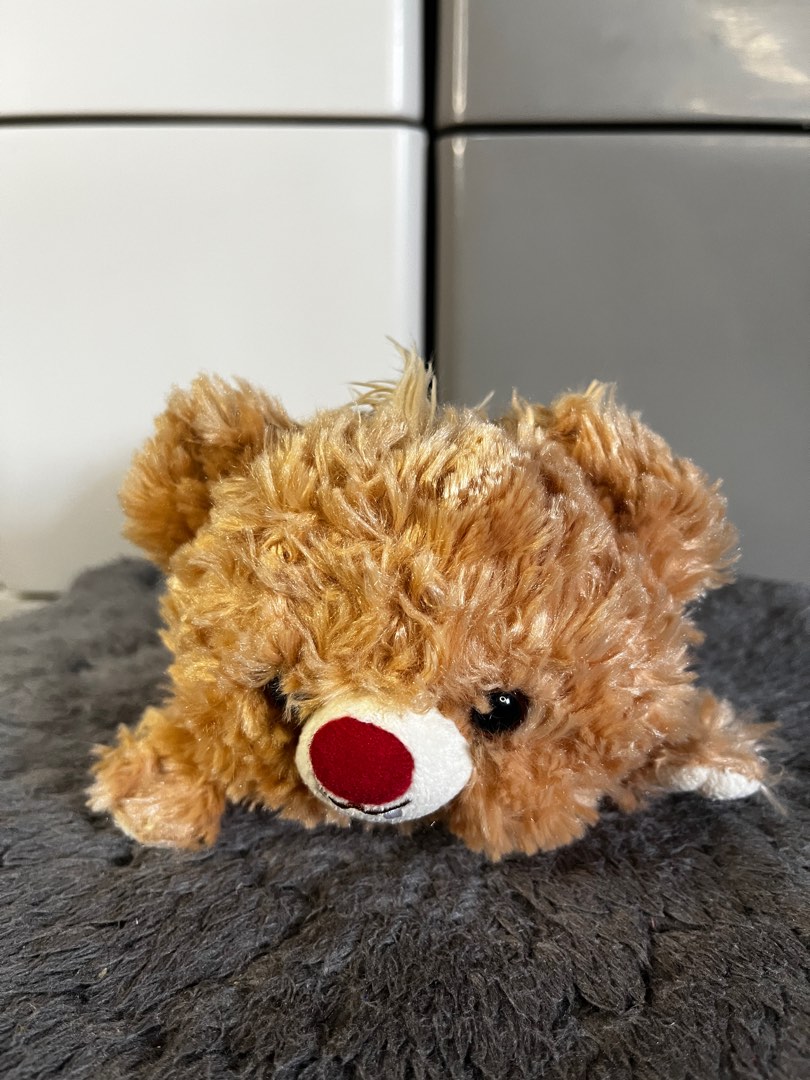 Disney UniBEARsity x Ubear Ludwig Von Drake Edition Classic Teddy Bear Mocha Pouch Organizer ...