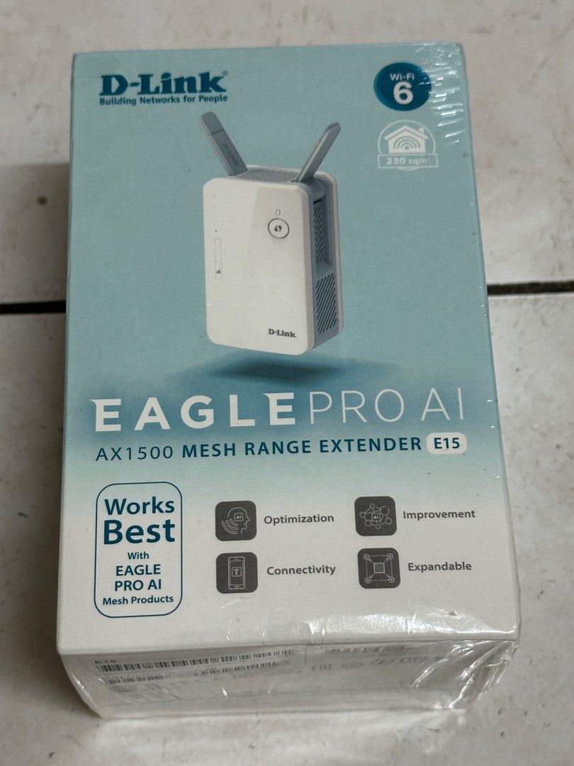 D-Link Eagle Pro AI AX1500 Smart Wireless WiFi 6 Mesh Gigabit Router ...