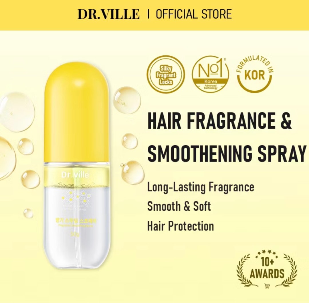 Dr.Ville Hair Serum Mist Perfume Spray, Beauty & Personal Care, Hair Products on Carousell