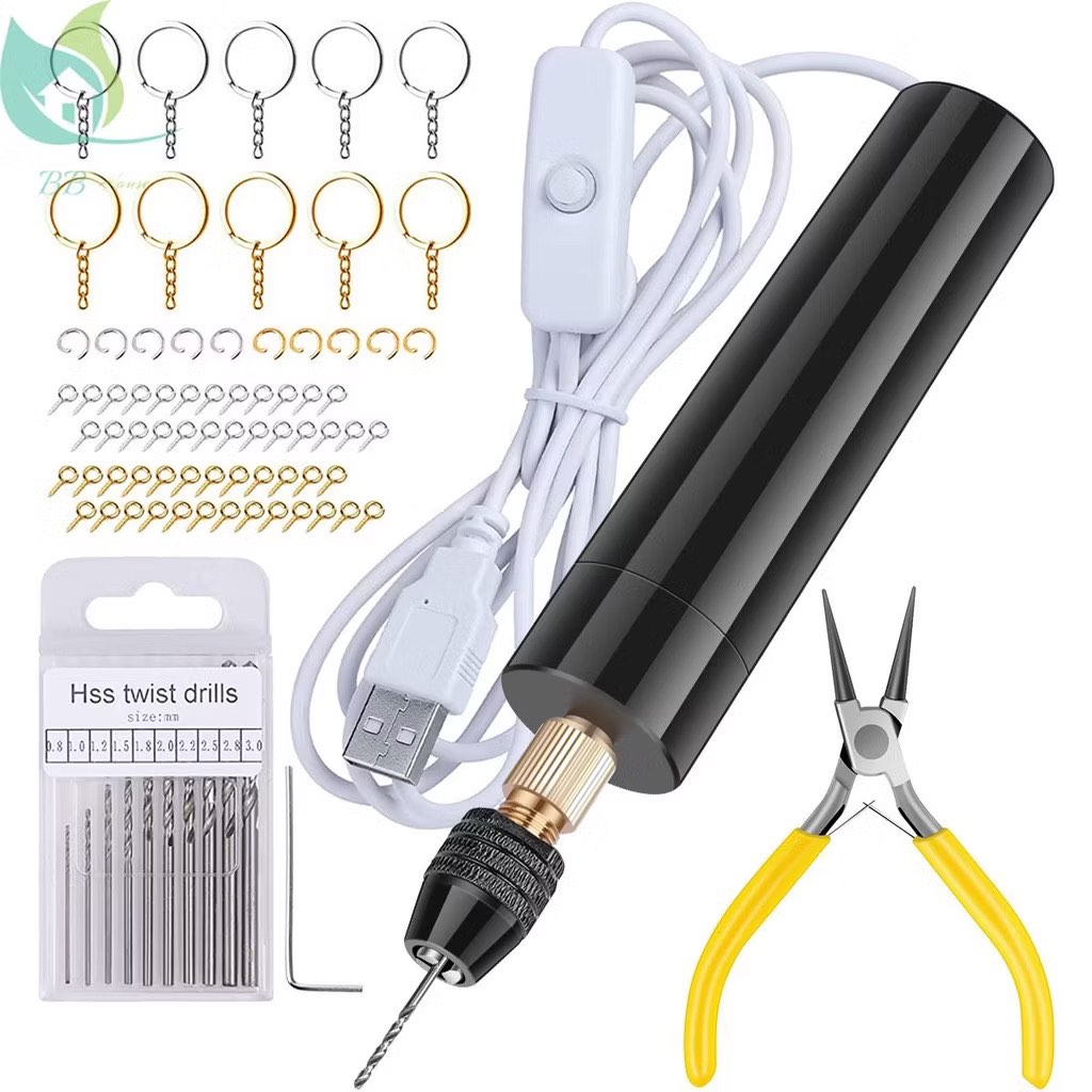 Electric Resin Drill Keychain Making Tool Kit, Hobbies & Toys ...