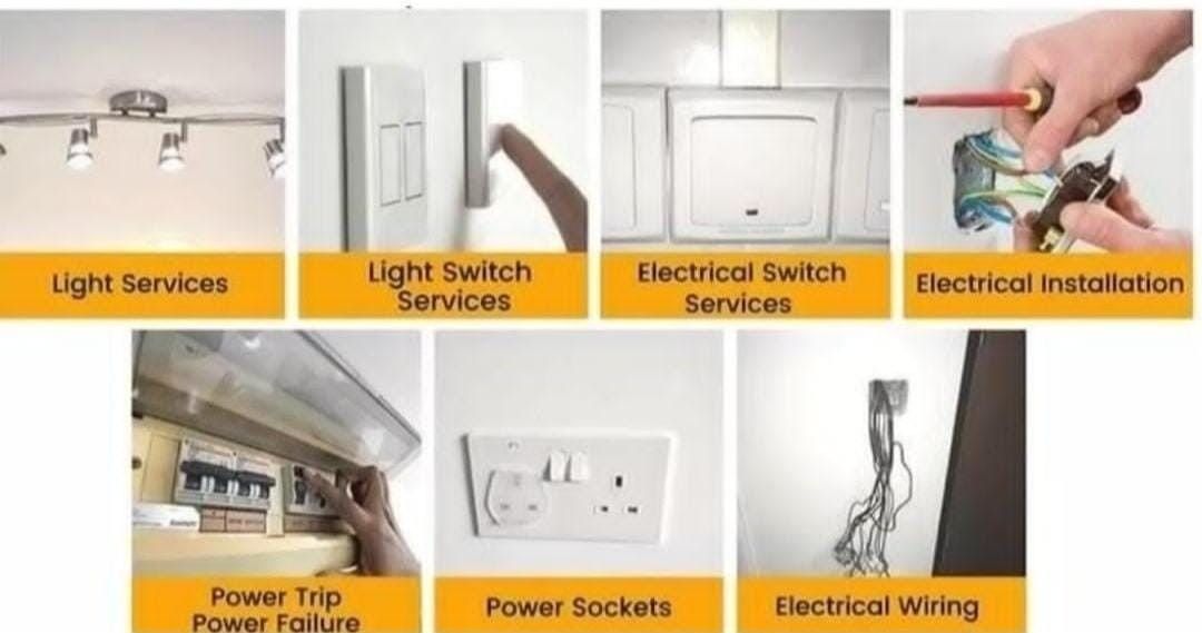 Handyman electrical install installation painting plumber electrician ...