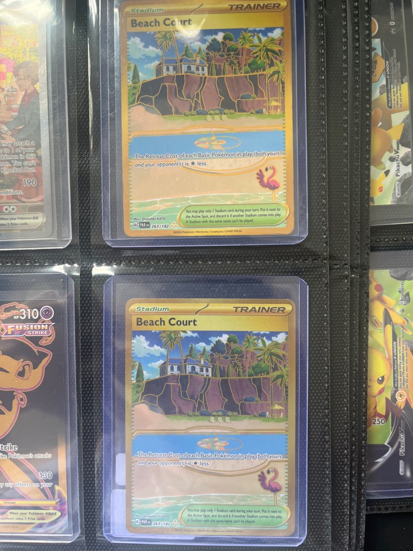 Error Card Pokemon TCG Beach Court Trainer Card, Hobbies & Toys, Toys ...