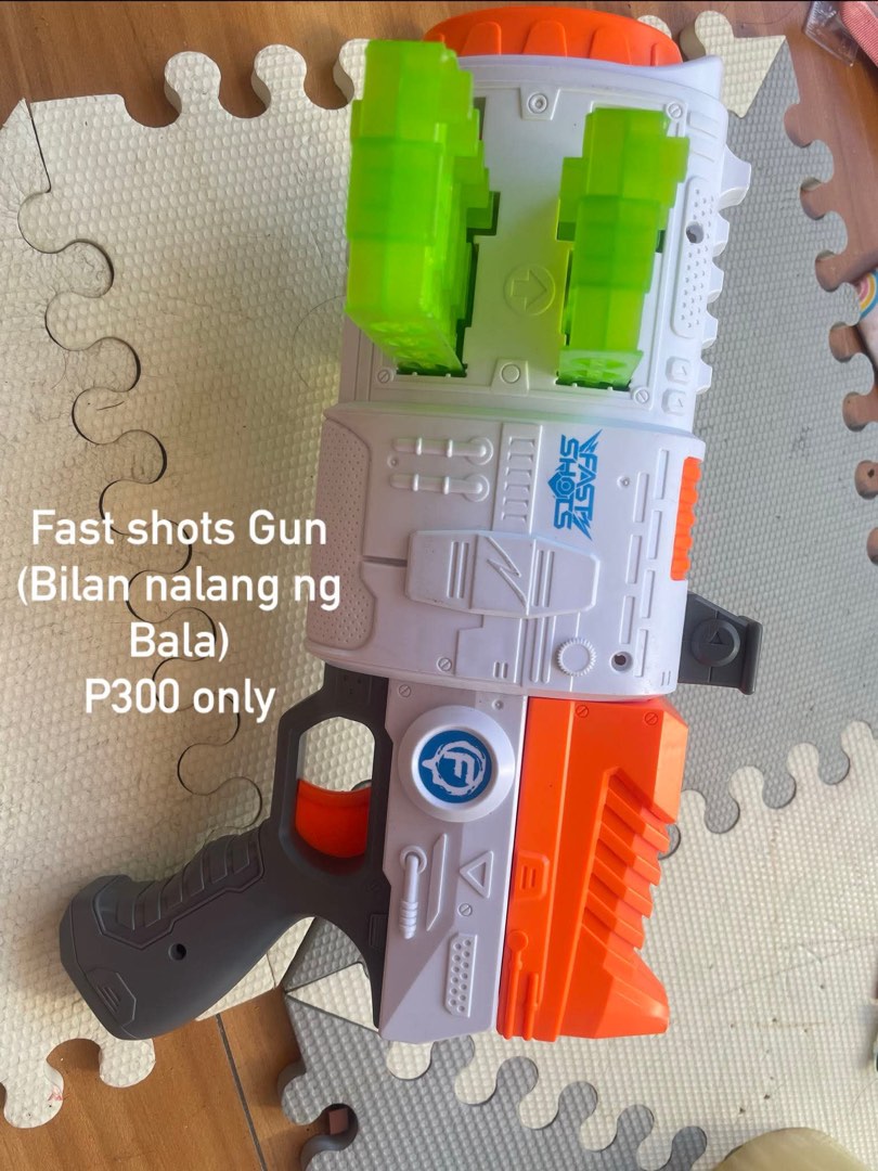 Fast shots Toy gun for kids, Babies & Kids, Infant Playtime on Carousell