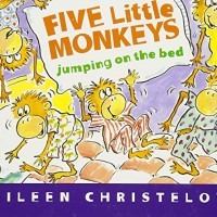 Five Little Monkeys Jumping on the Bed (Board Book), Buku & Alat Tulis ...