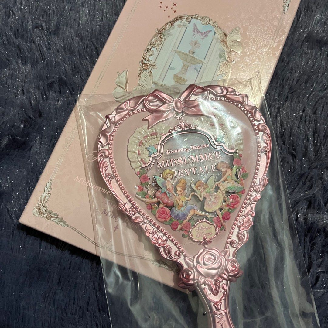 Flower Knows Midsummer Fairytales Collection Hand Mirror Milky Pink ...