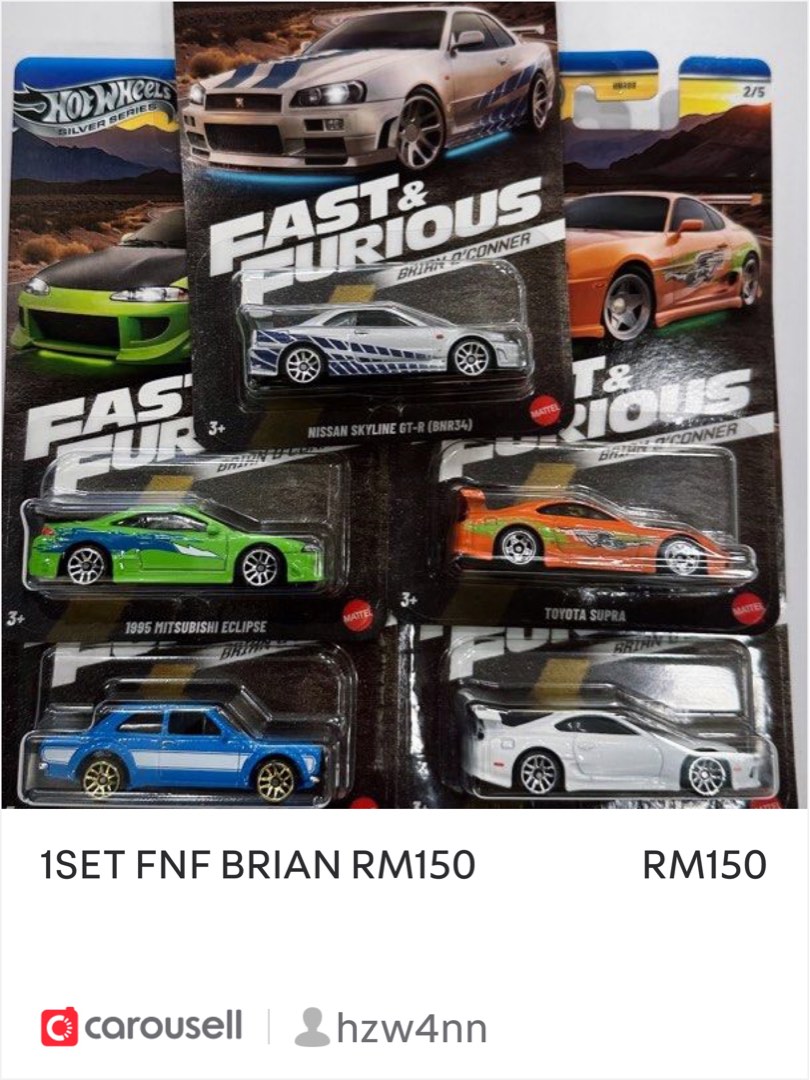 FNF BRIAN SET, Hobbies & Toys, Toys & Games on Carousell