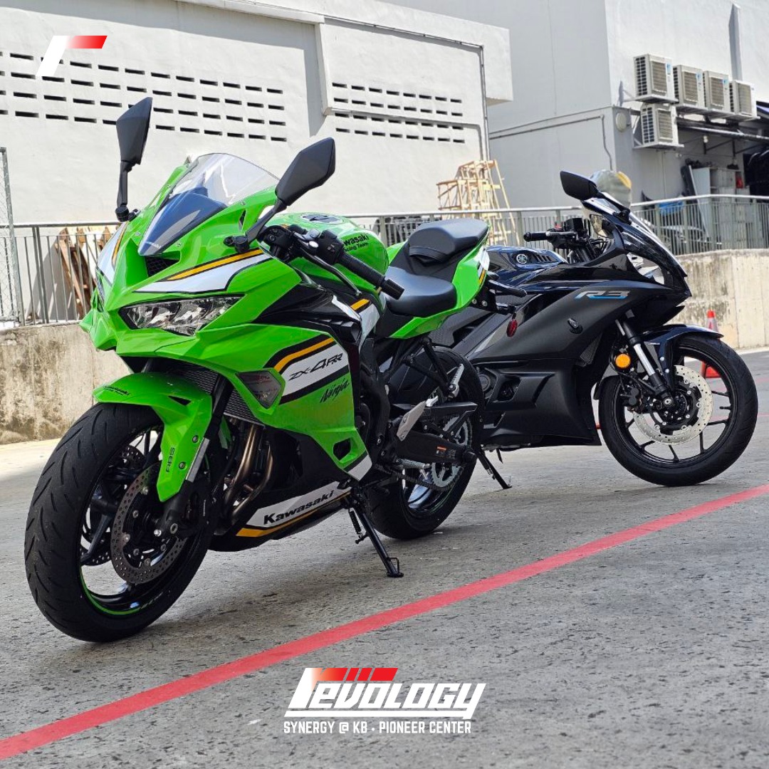 FREE AKRAPOVIC PROMO ! 2A SPORT BIKES PROMO ! YAMAHA YZF-R3 ! KAWASAKI ...