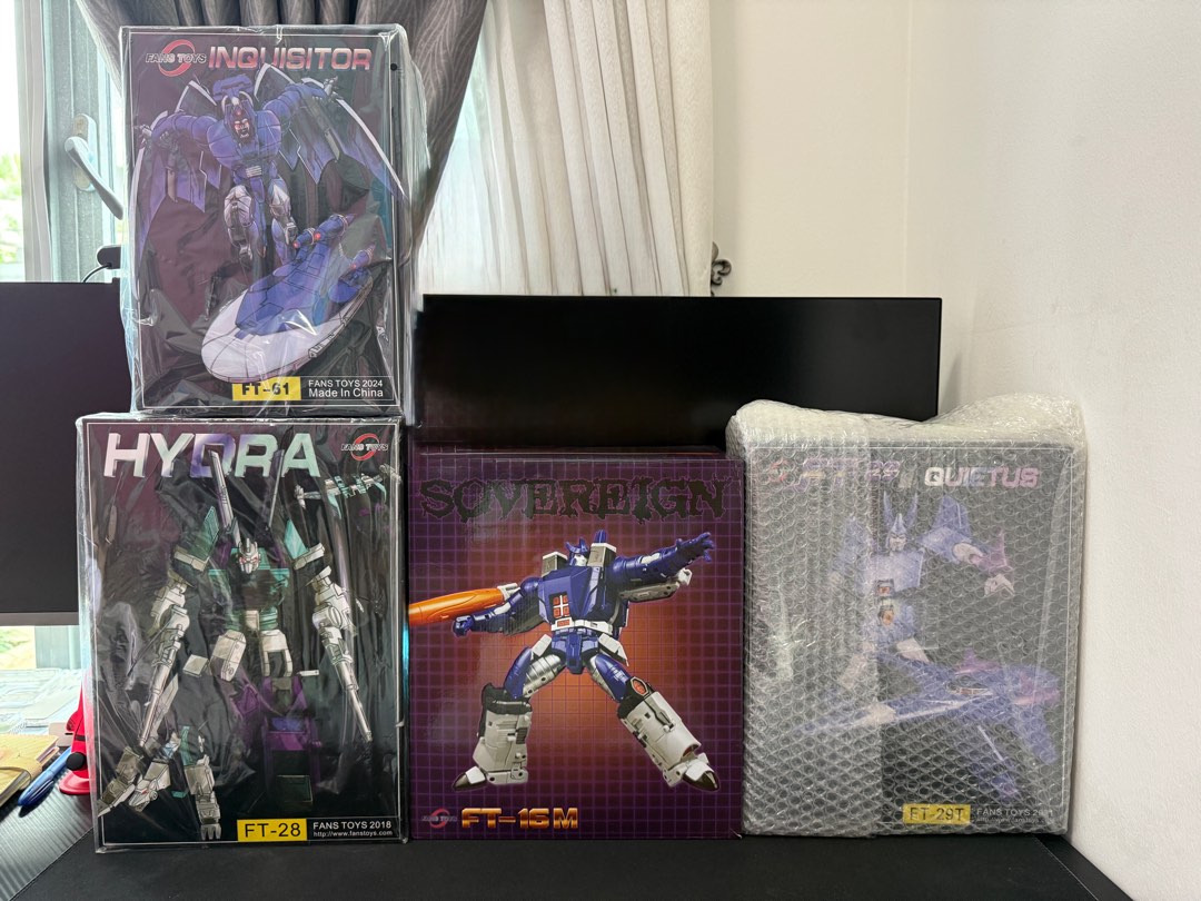 FT-16M Sovereign FT-28 Hydra FT-29T Quietus FT-61 Inquisitor Fanstoys ...