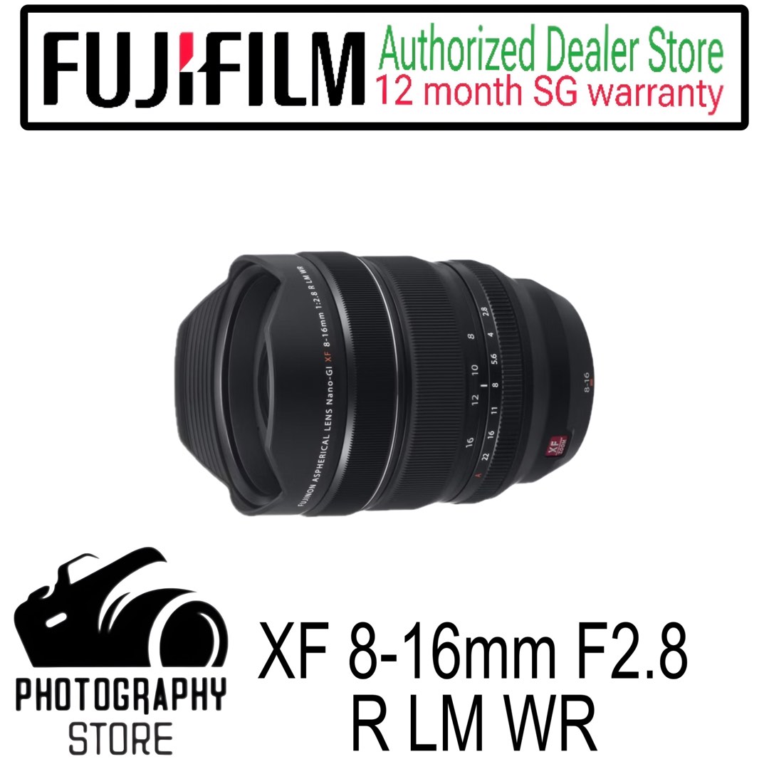 Fuji XF 8-16mm F2.8 R LM WR Fujifilm xf8-16mm, Photography, Lens & Kits ...