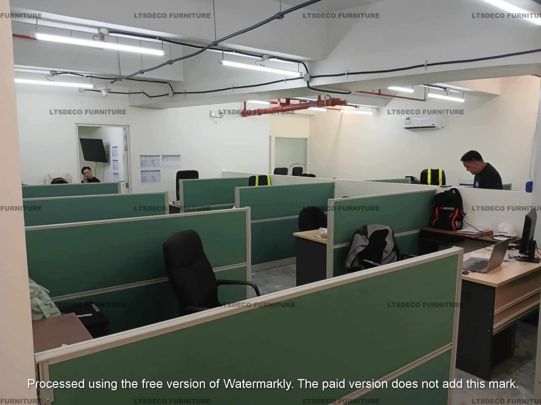 FULL FABRIC PANEL DIVIDER | OFFICE PARTITION | OFFICE FURNITURE ...