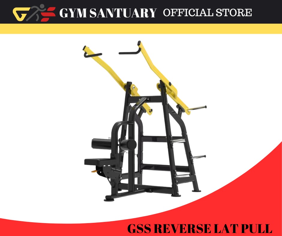 GSS REVERSE LAT PULL (PLATE LOADED), Sports Equipment, Exercise ...