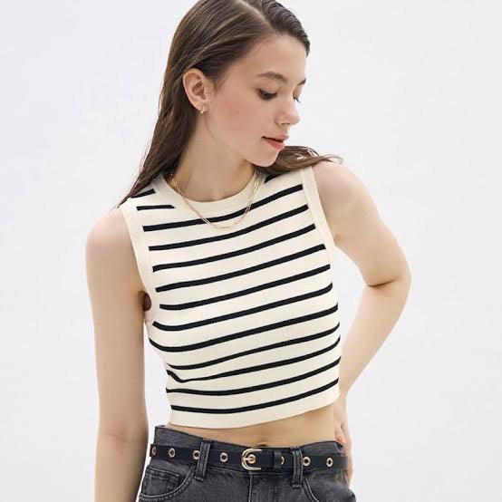 GU by Uniqlo women knit tank top, Women's Fashion, Tops, Sleeveless on ...