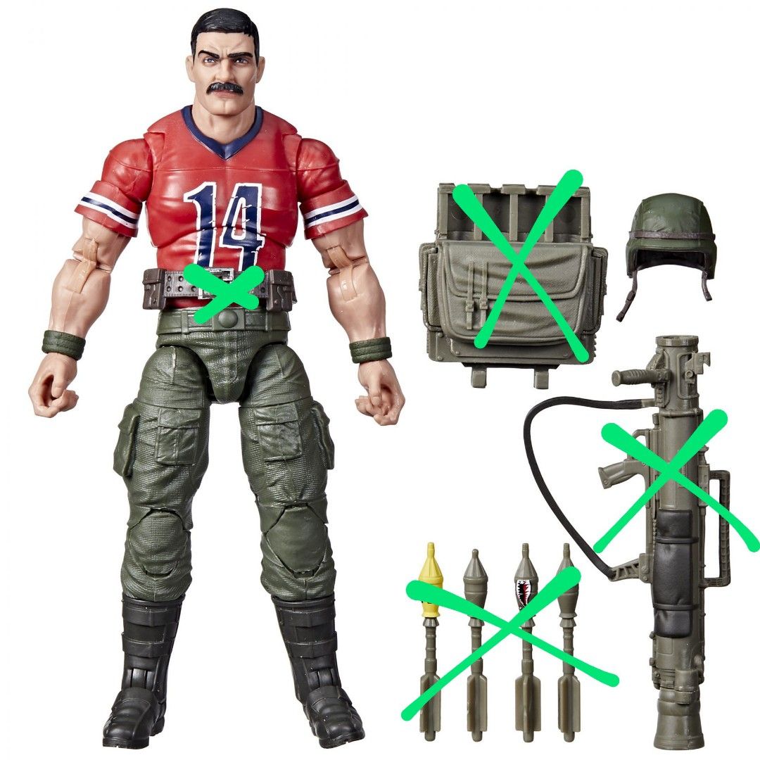 Hasbro GI Joe classified series David L bazooka katzenbogen, Hobbies ...