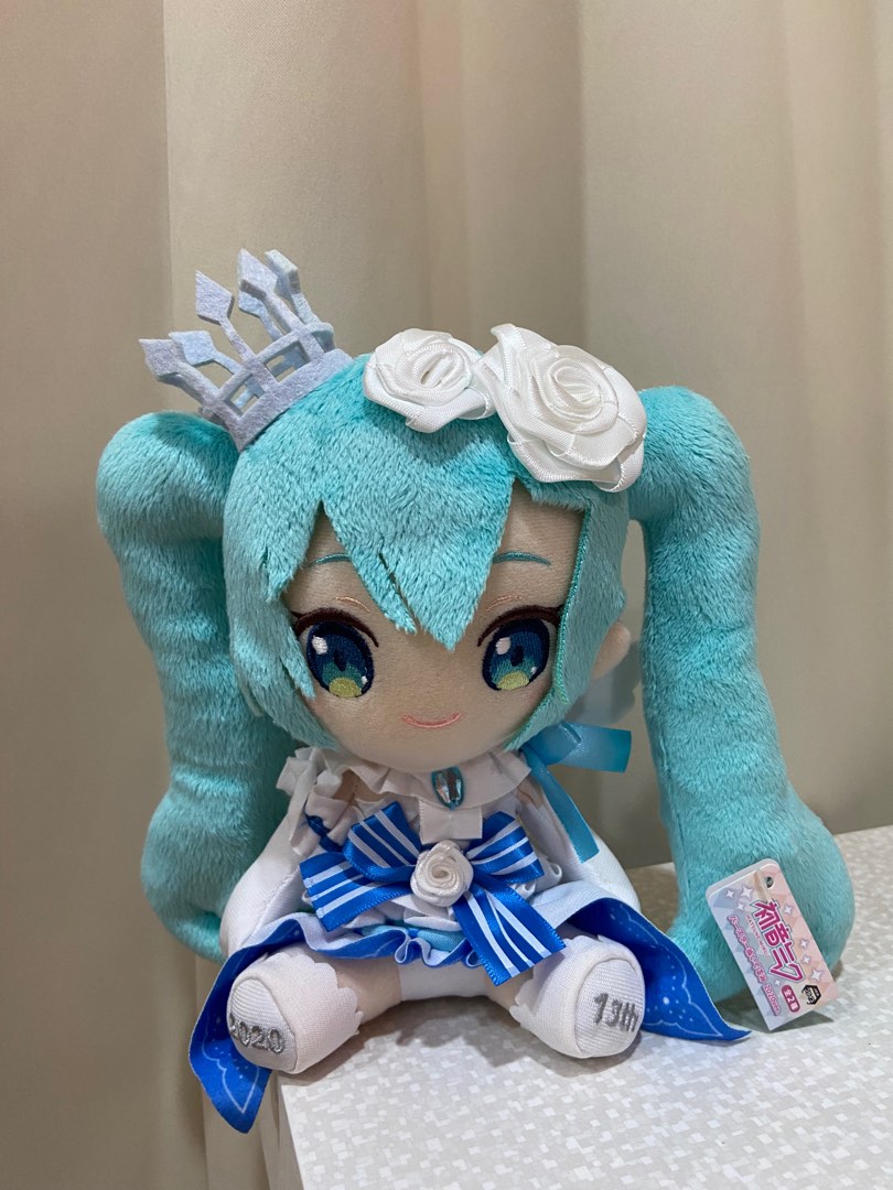 Hatsune Miku Birthday 2020 Angel Plush, Hobbies & Toys, Toys & Games on ...