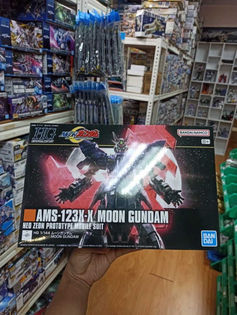 HG 1/144 AMS-123X-X Moon Gundam 215 Gunpla Gundam Toys Plastic Model ...