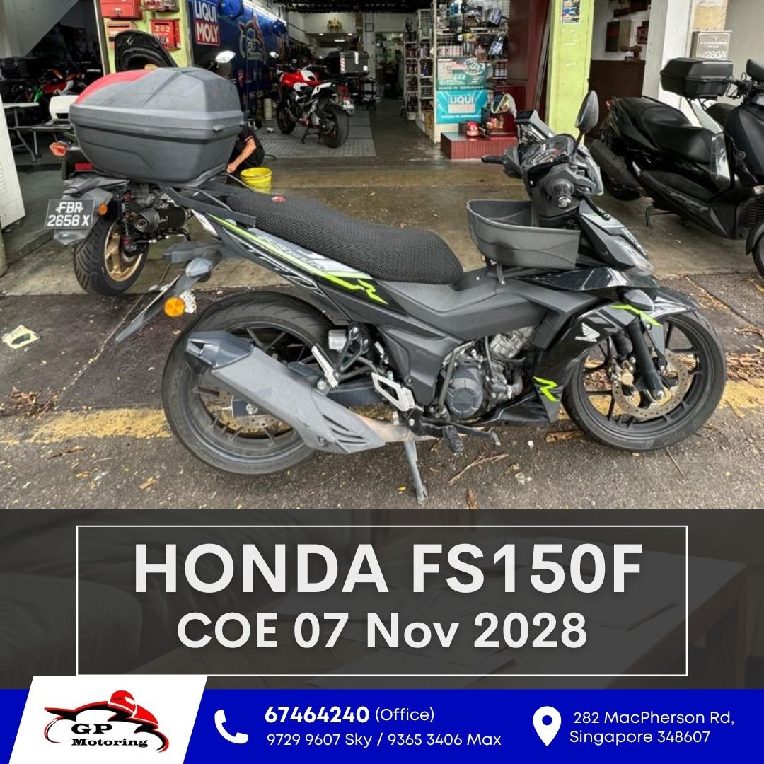 HONDA FS150F | USED | CLASS 2B BIKE, Motorcycles, Motorcycles for Sale ...