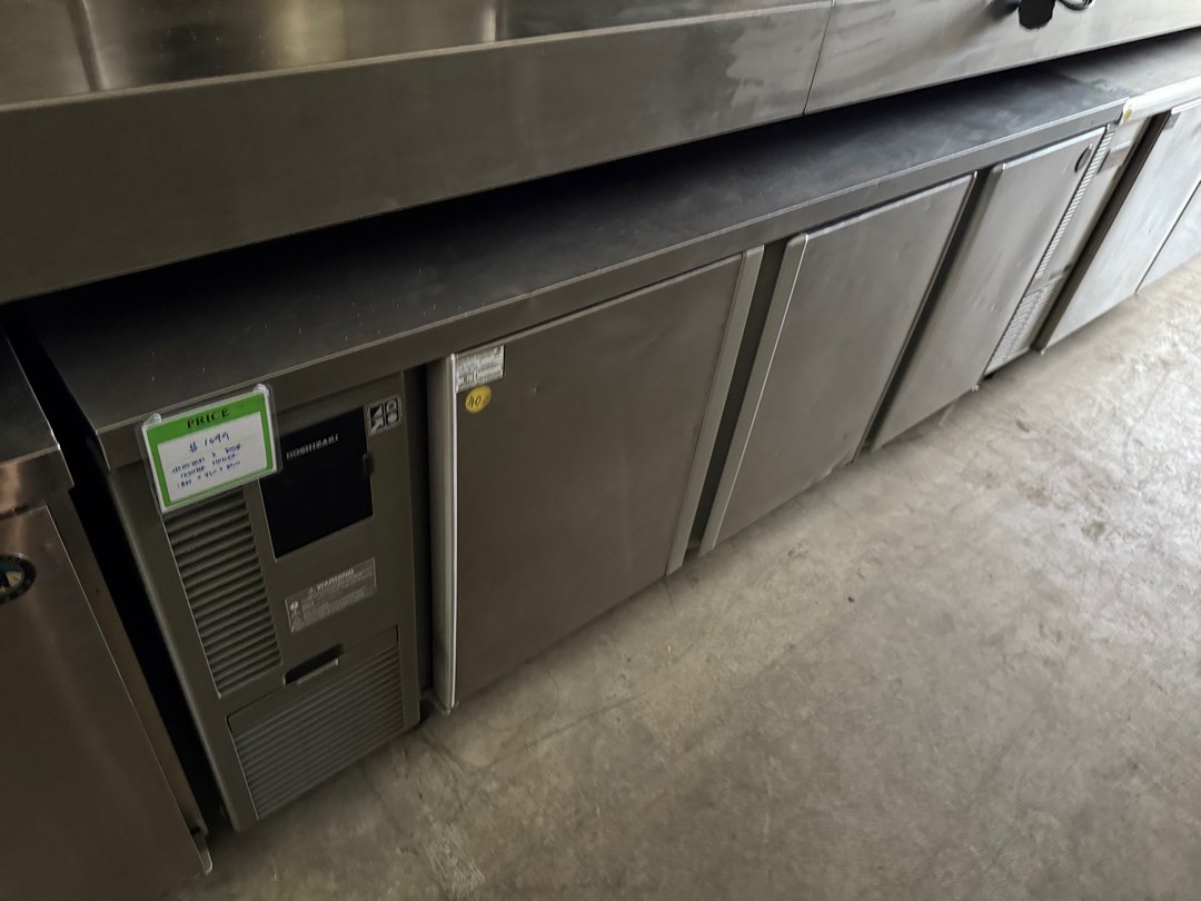 Hoshizaki 3 door counter chiller 1800*750 / commercial counter chiller ...