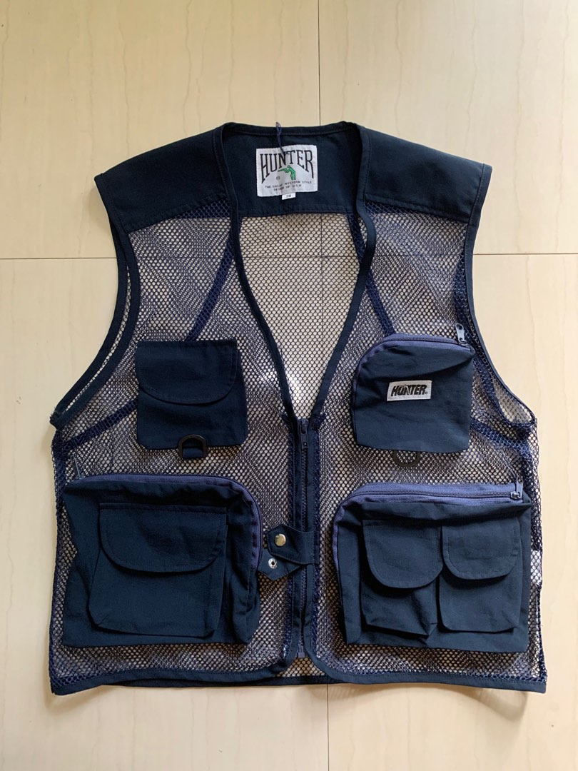 Hunter Multi Pocket Mest Vest, Men's Fashion, Tops & Sets, Vests on ...