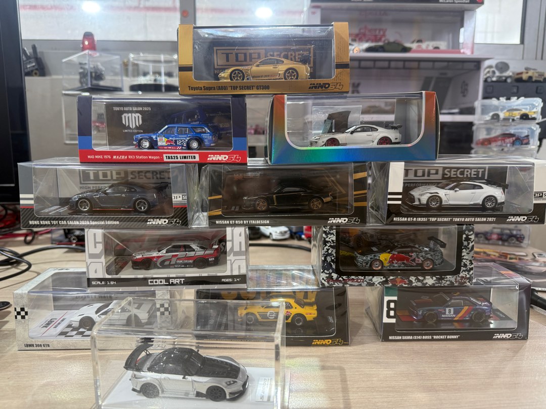 Inno1:64 jdm supra Gtr 35 s2000 , Hobbies & Toys, Toys & Games on Carousell