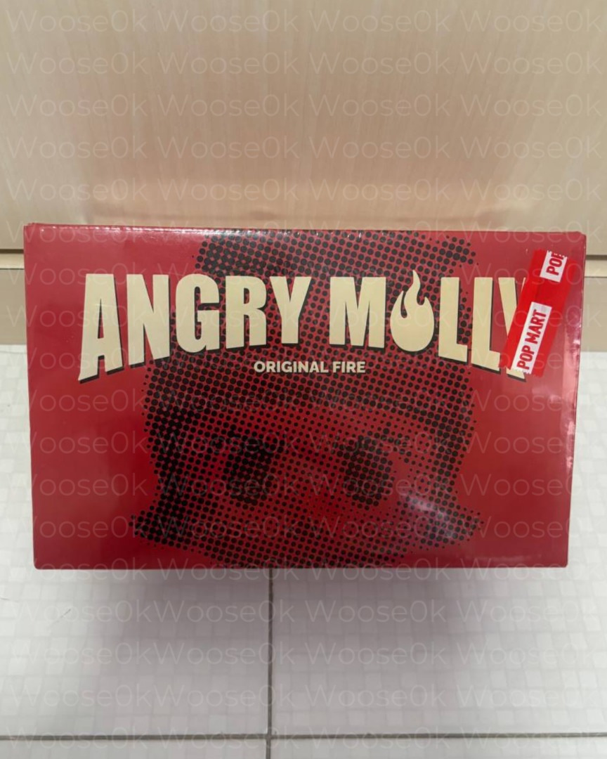 [INSTOCKS] POP MART Angry MOLLY Original Fire Art Toy , Hobbies & Toys ...