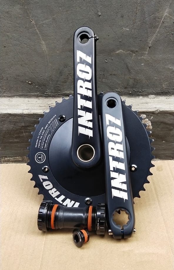 Intro 7 disc Crankset Track fixie fix gear crank , Sports Equipment ...