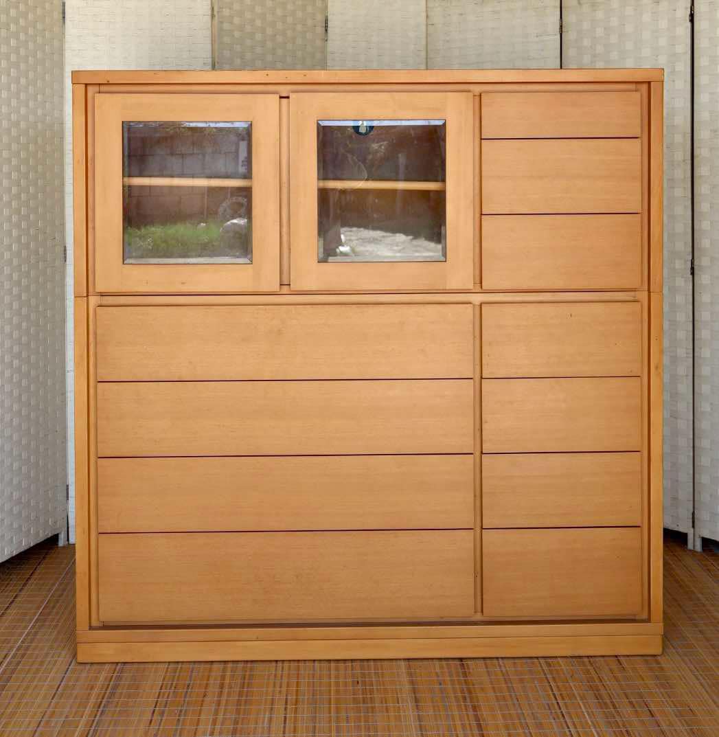 JAPAN SURPLUS FURNITURE LATERAL DRAWER WITH CABINET "ASAHIKAWA SA-FU ...