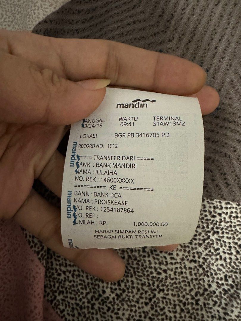 JASA EDIT BUKTI TRANSFER, MUTASI REKENING BANK APAPUN, Jasa, Elektronik ...