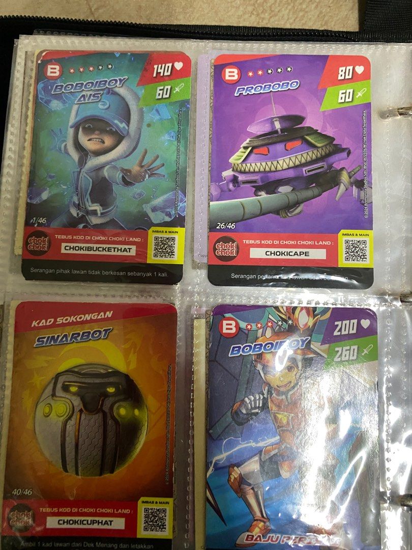Kad boboiboy harga promo, Hobbies & Toys, Toys & Games on Carousell