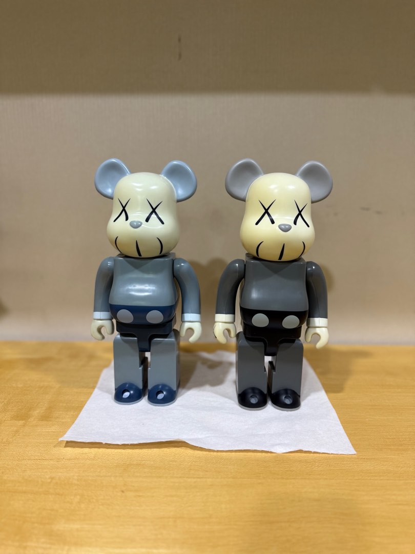KAWS Bearbrick 400% OG - Grey & Blue, Hobbies & Toys, Toys & Games on ...
