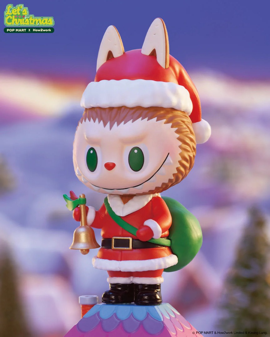 Labubu Santa The Monsters Let's Christmas Popmart, Hobbies & Toys, Toys ...