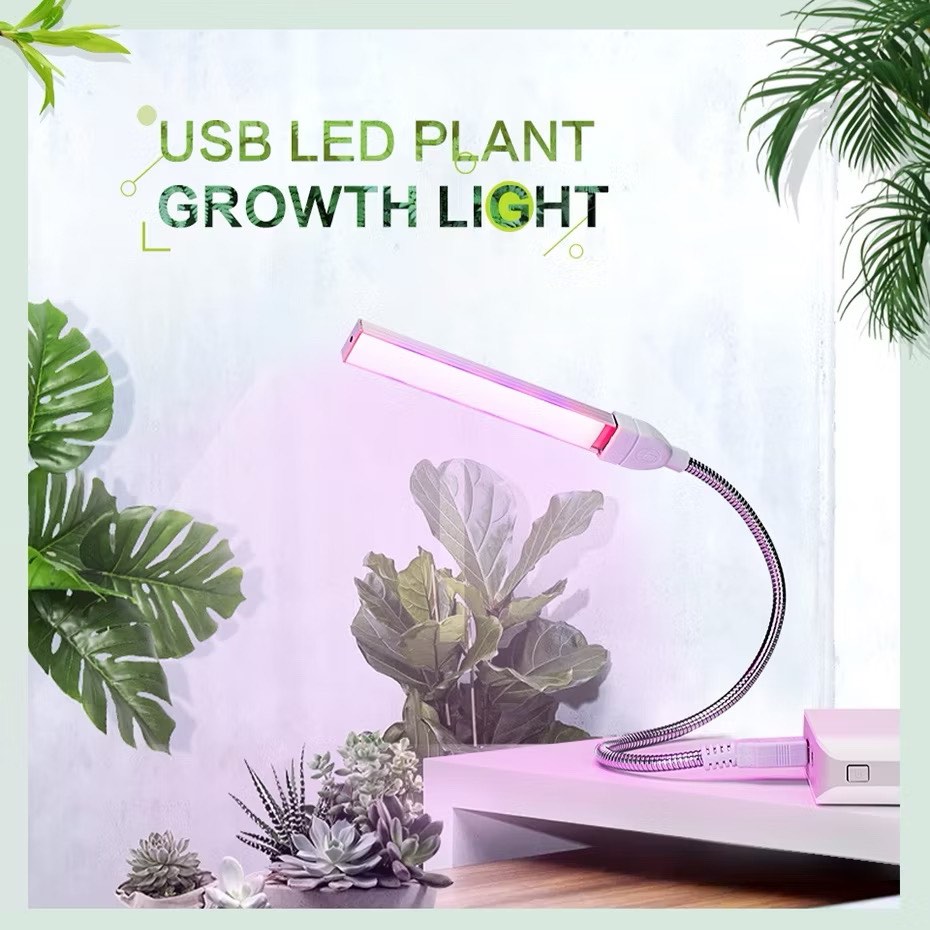 LED USB Full Spectrum Grow Lamp/ 5V 10W Small Portable Plant Growth ...