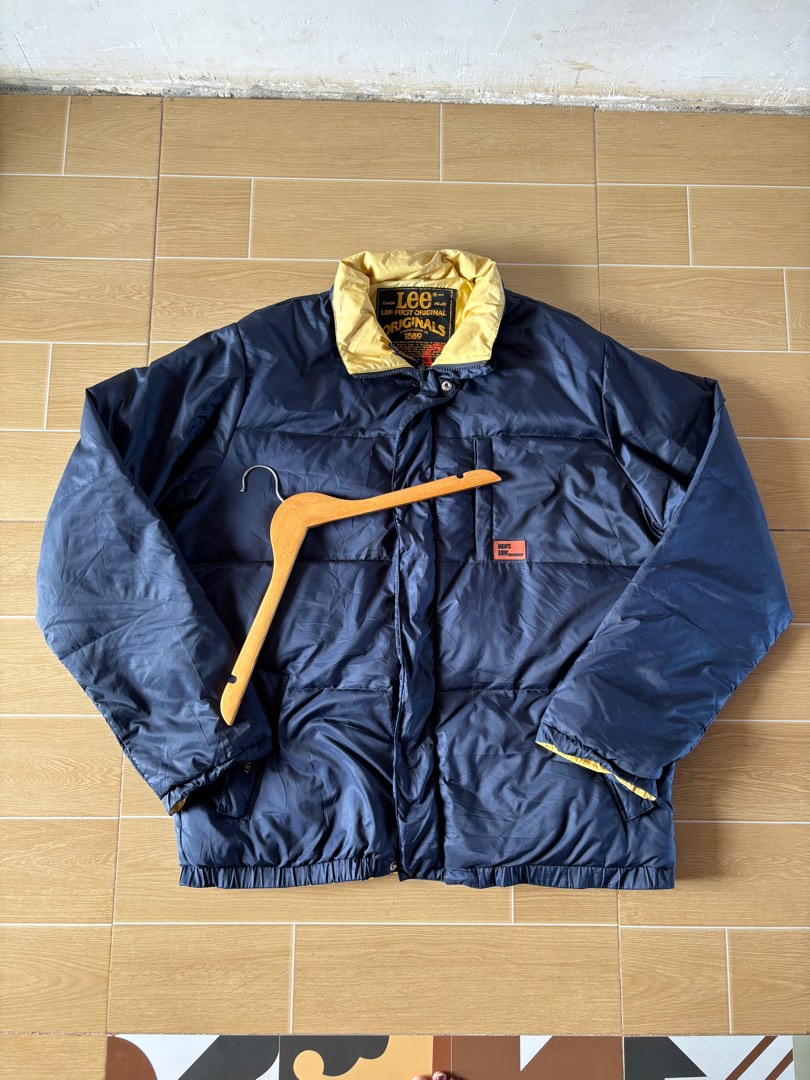 Lee Reversible Puffer Jacket, Men's Fashion, Coats, Jackets and ...