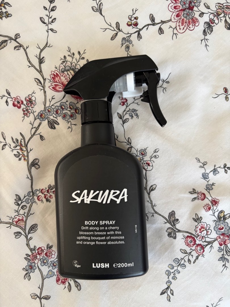 Lush Sakura Body Spray, Beauty & Personal Care, Fragrance & Deodorants ...