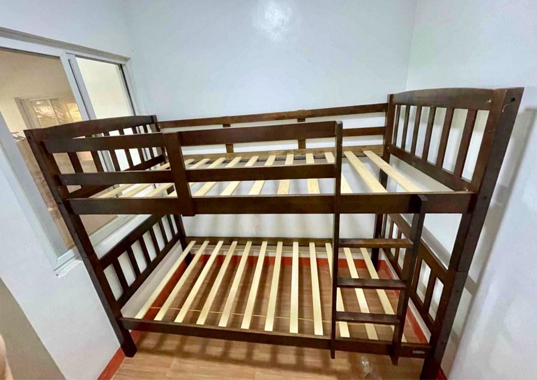 malaysian wood double deck frame, Furniture & Home Living, Furniture ...