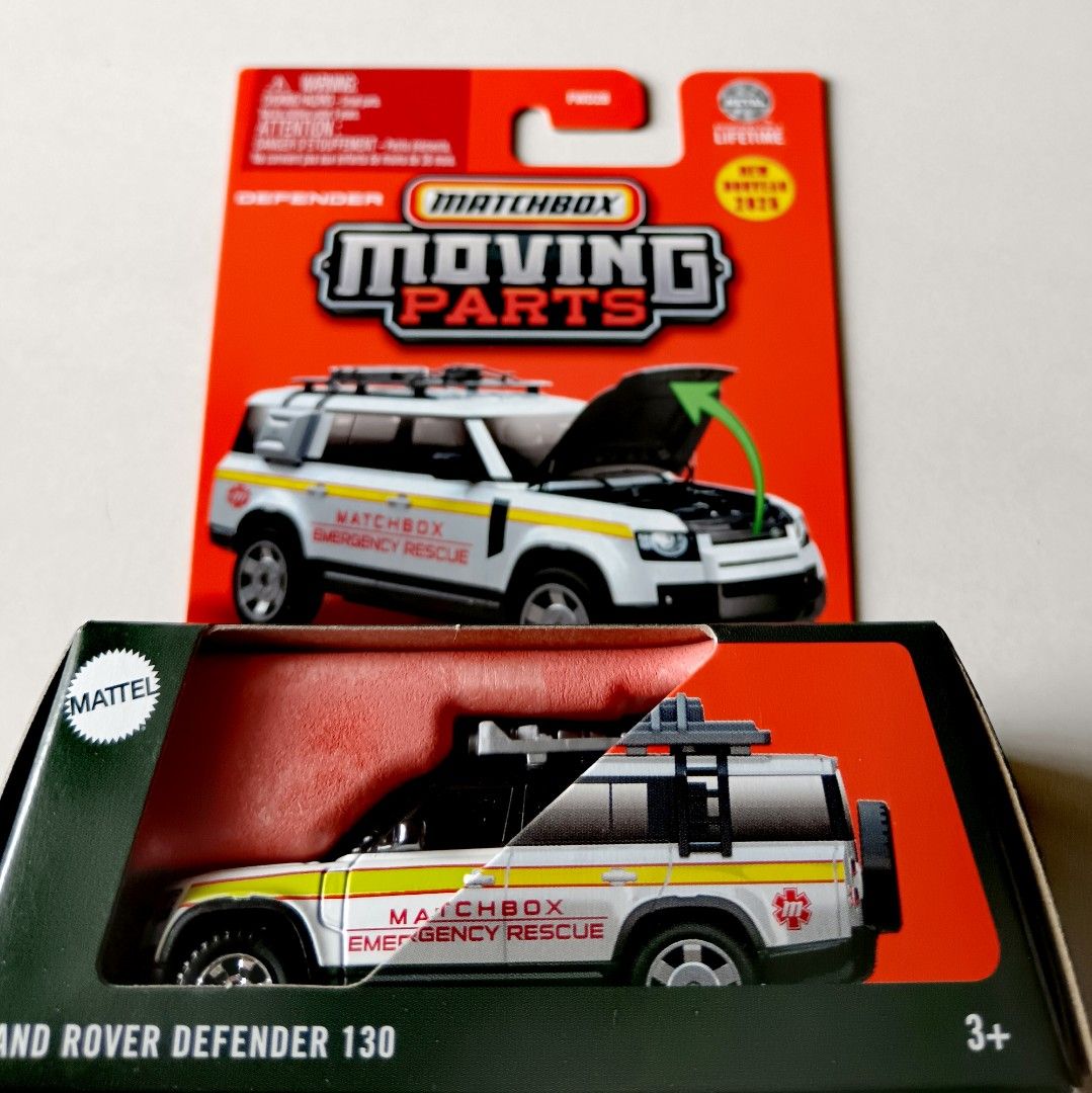 MATCHBOX NEW MODEL 2025 Land Rover Defender 130 Diecast, Hobbies & Toys ...