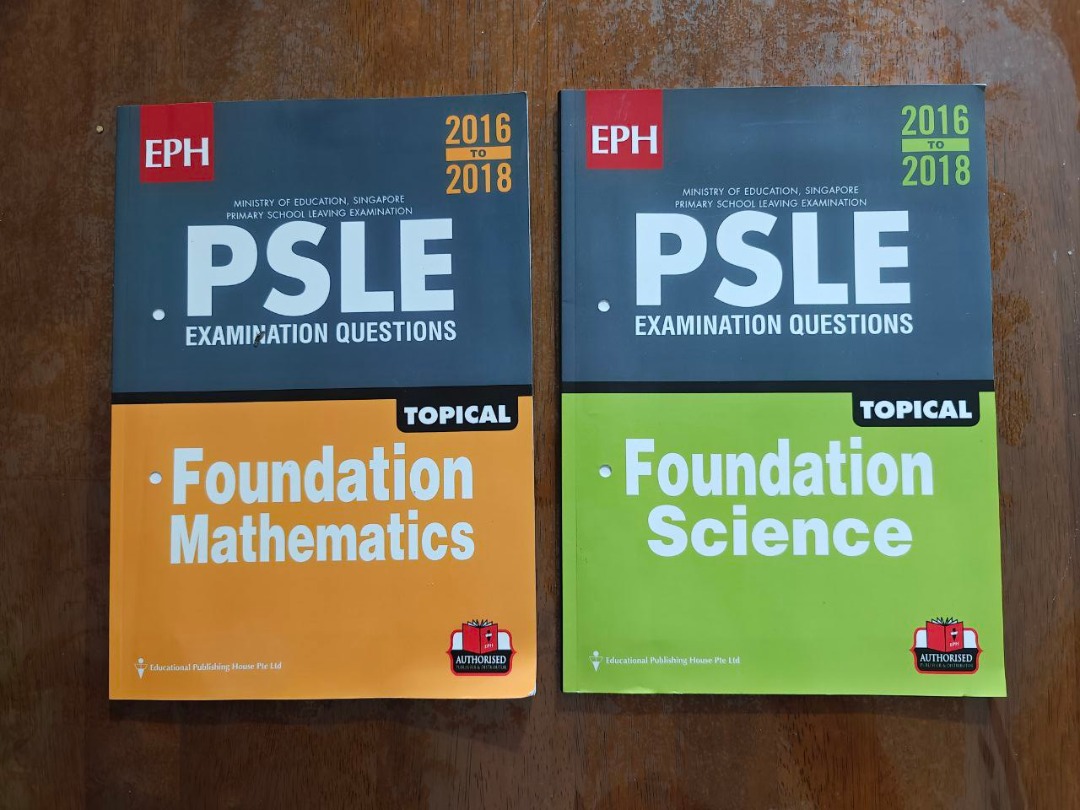Maths and Science PSLE Foundation Assorted Books, Hobbies & Toys, Books ...
