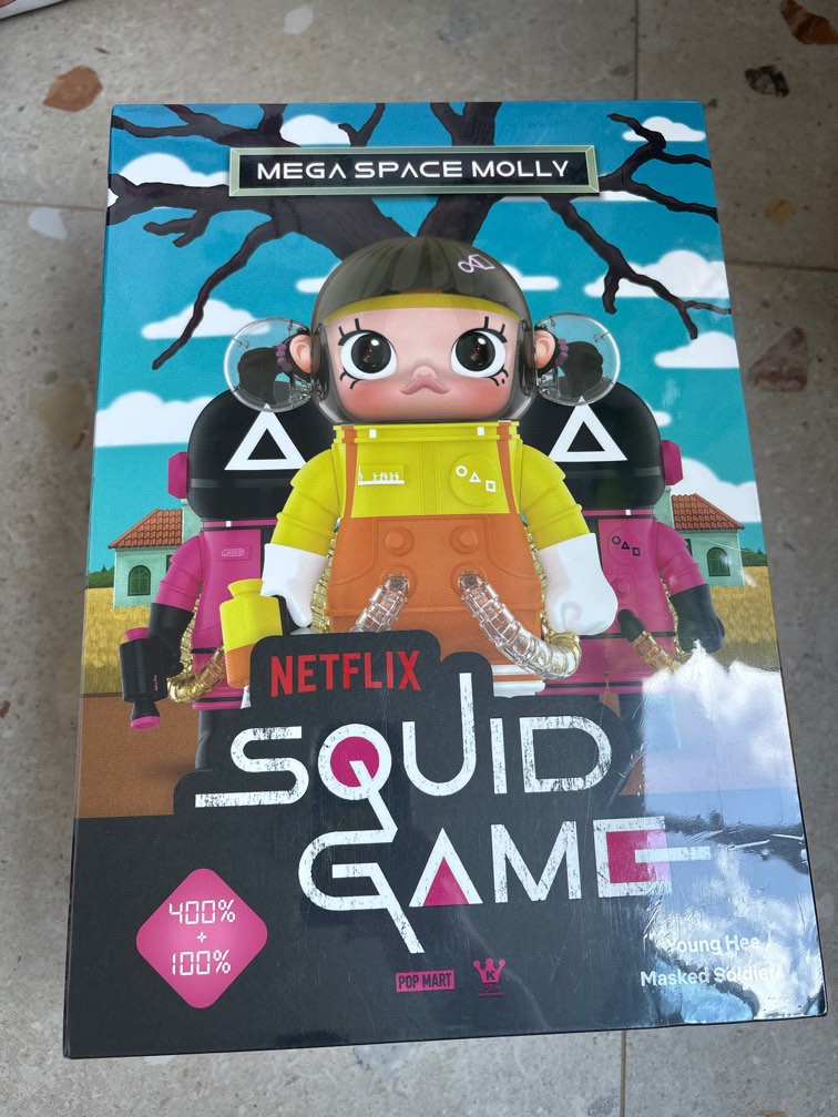 Mega space Molly Squid game 400%, Hobbies & Toys, Toys & Games on Carousell