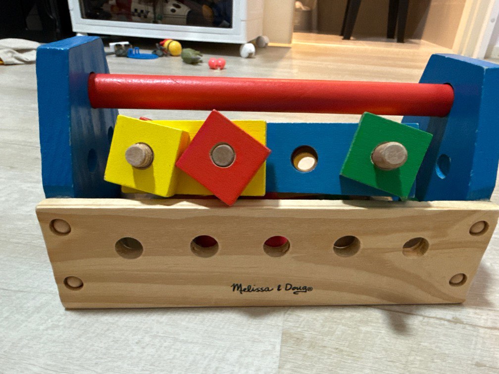 Melissa and Doug Tool kit set, Babies & Kids, Infant Playtime on Carousell