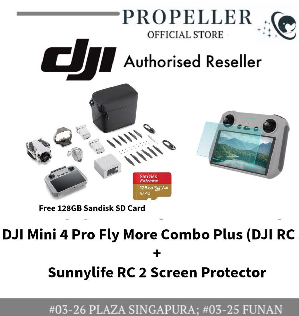 Mini 4 pro Fly More Combo plus(Promo)-Camera drone|4k60fps|HDR ...