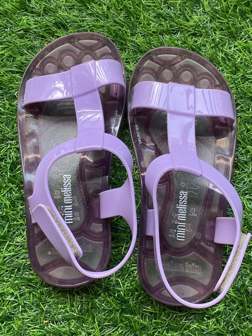 Mini Melissa Way Teens- Lilac, Babies & Kids, Babies & Kids Fashion on ...